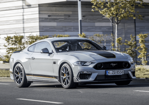 Fighter Jet Gray 2021 Ford Mustang
