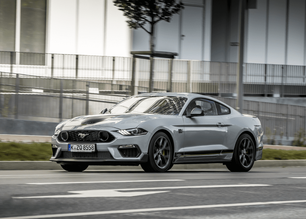 Fighter Jet Gray 2021 Ford Mustang