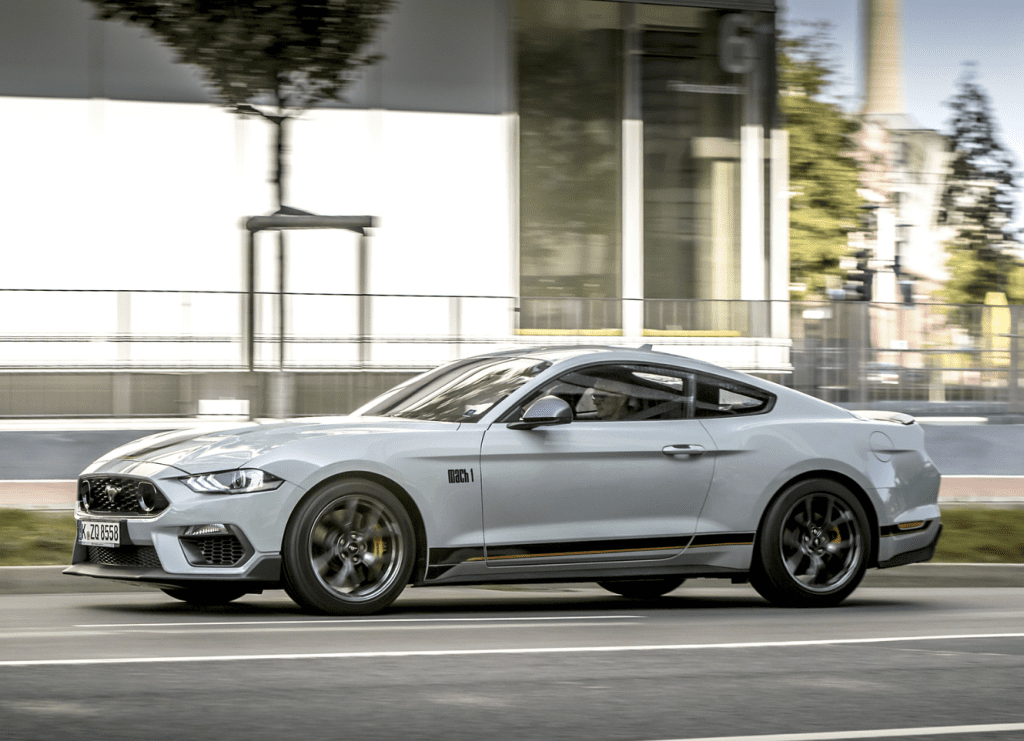 Fighter Jet Gray 2021 Ford Mustang