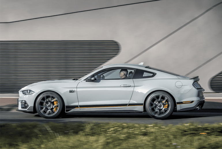 Fighter Jet Gray 2021 Ford Mustang