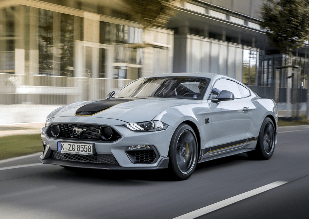 Fighter Jet Gray 2021 Ford Mustang