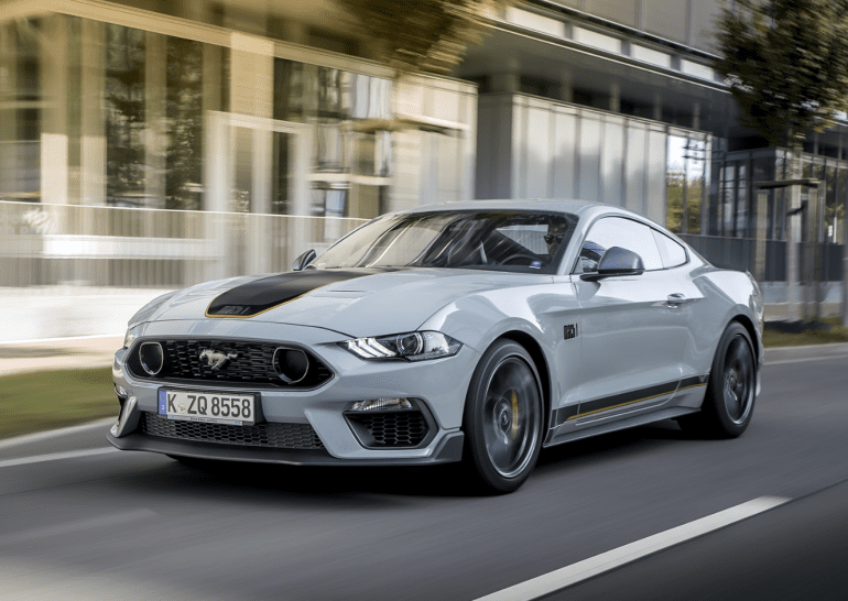 Fighter Jet Gray 2021 Ford Mustang