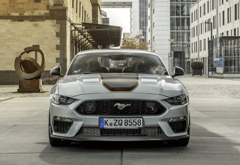 Fighter Jet Gray 2021 Ford Mustang