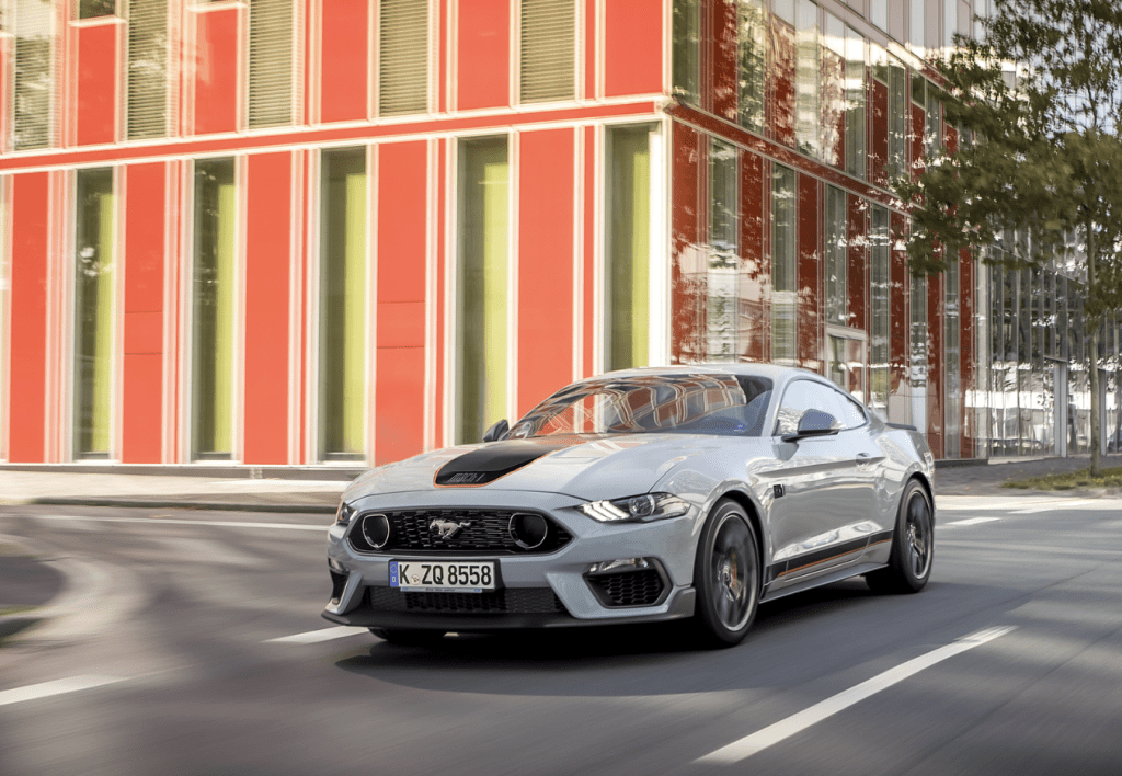 Fighter Jet Gray 2021 Ford Mustang