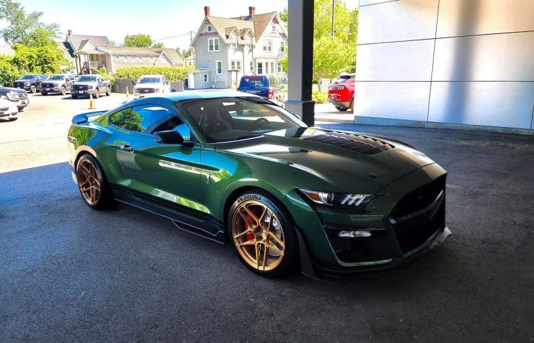 Eruption Green 2022 Ford Mustang