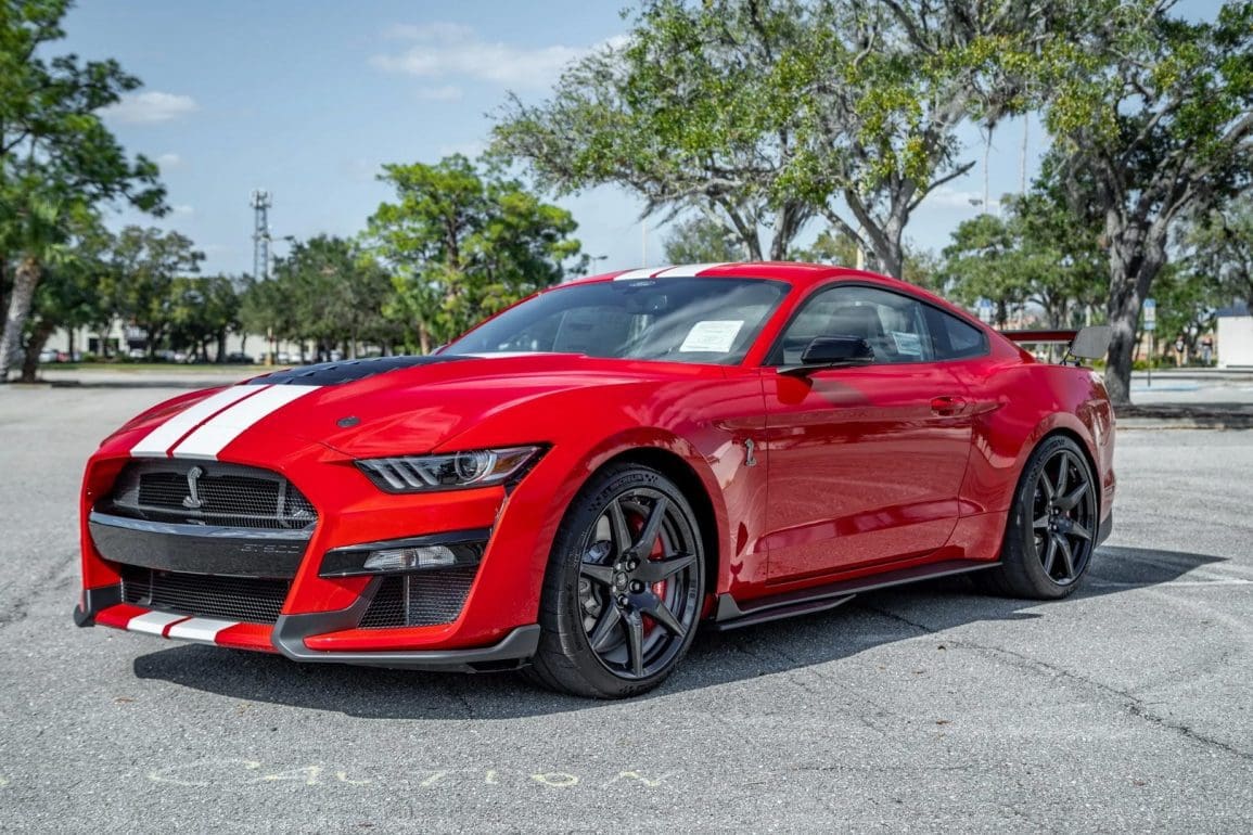 Race Red 2021 Ford Mustang