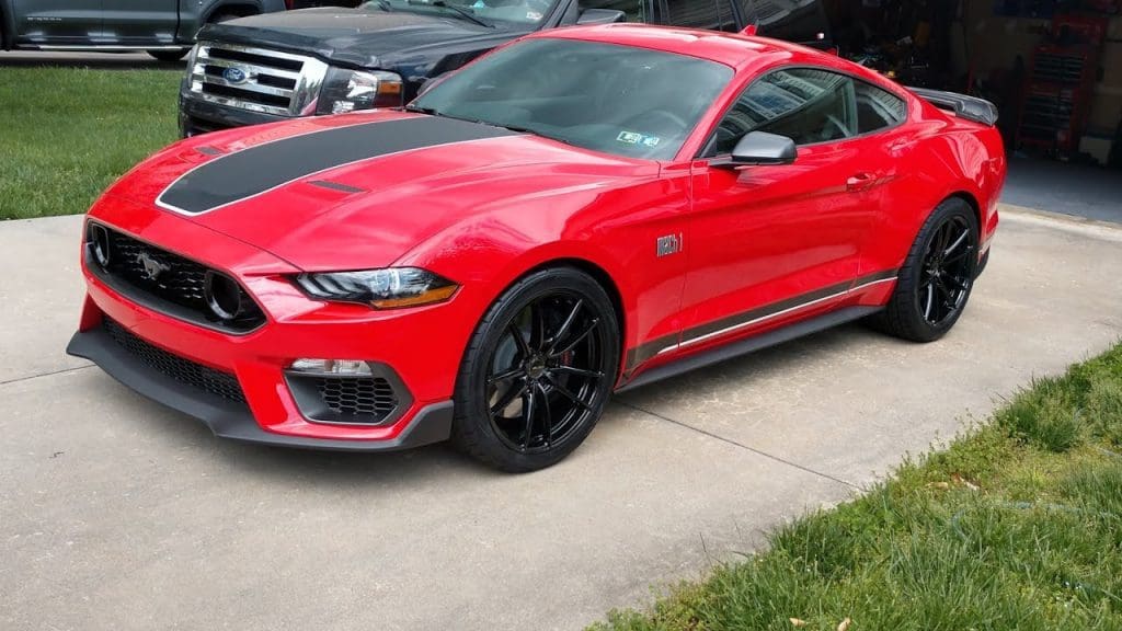 Race Red 2021 Ford Mustang