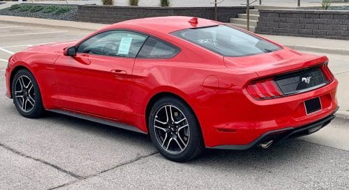 Race Red 2021 Ford Mustang