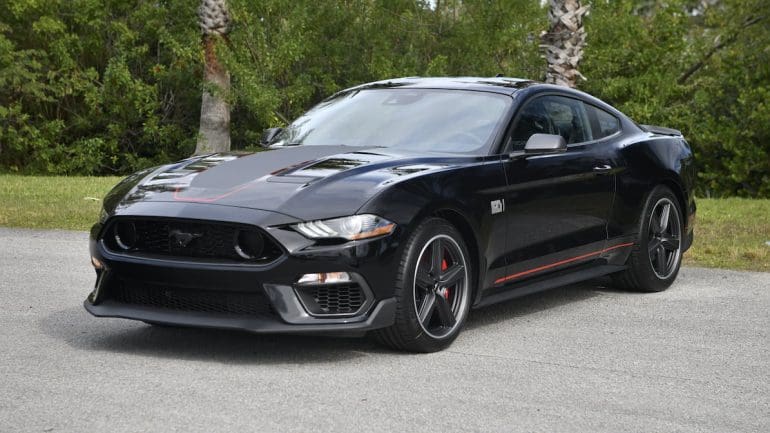 Shadow Black 2022 Ford Mustang