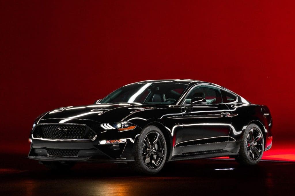 Shadow Black 2022 Ford Mustang