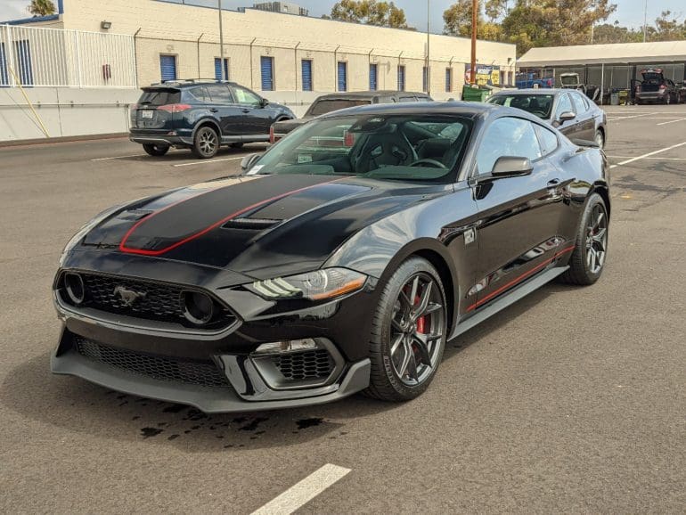Shadow Black 2022 Ford Mustang