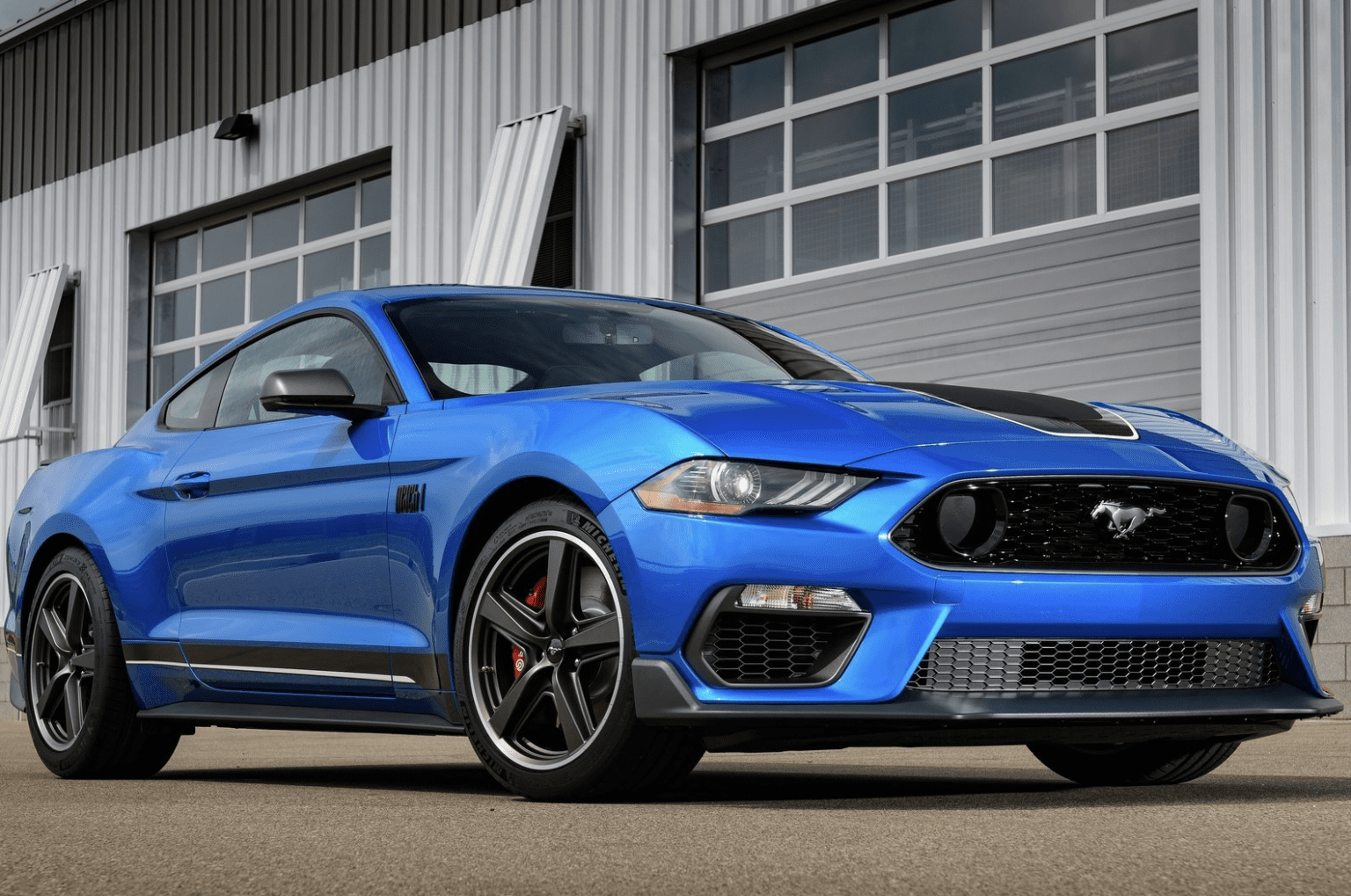 Velocity Blue 2021 Ford Mustang
