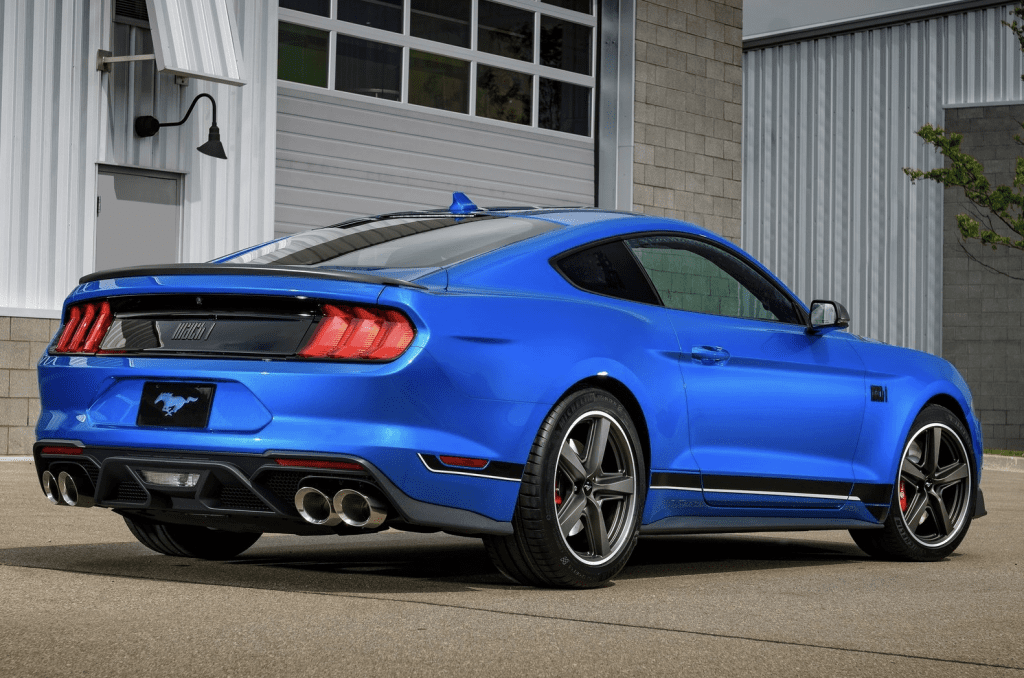 Velocity Blue 2021 Ford Mustang