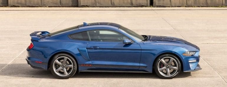 Atlas Blue 2022 Ford Mustang