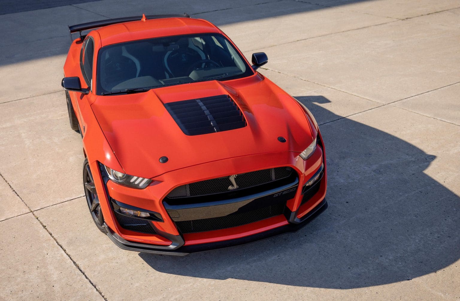 Code Orange 2022 Ford Mustang