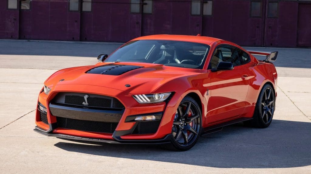 Code Orange 2022 Ford Mustang