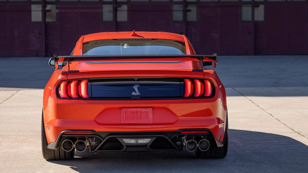 Code Orange 2022 Ford Mustang