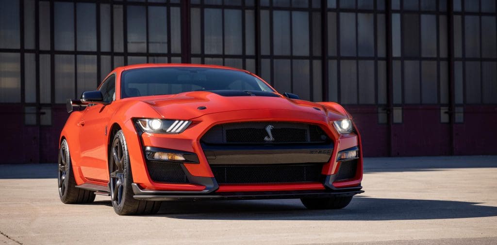 Code Orange 2022 Ford Mustang