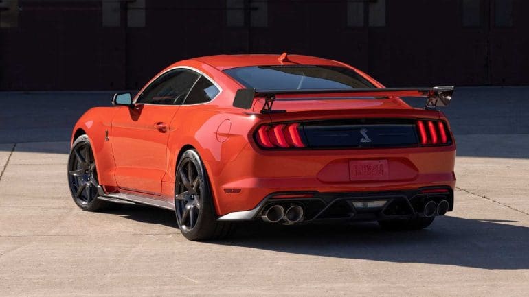 Code Orange 2022 Ford Mustang