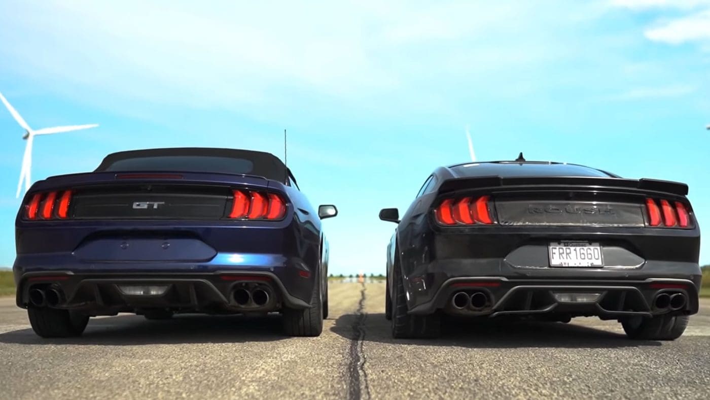 Ford Mustang GT Roush vs Mustang GT - Mustang Specs