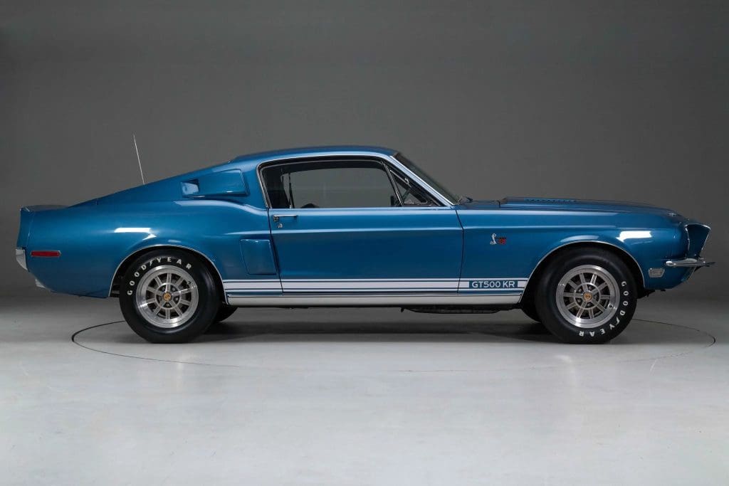 Caspian Blue 1965 Ford Mustang