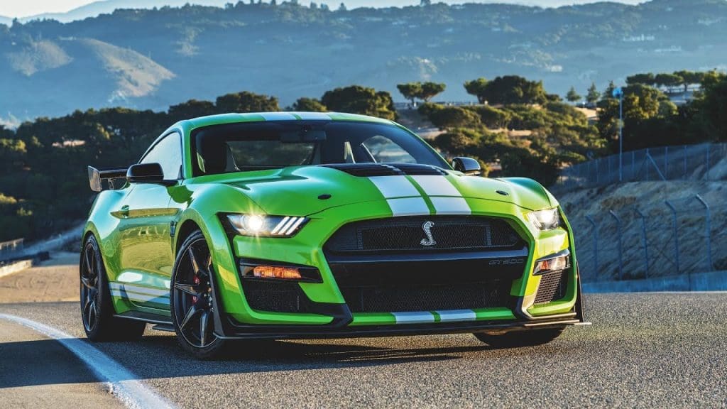 2020 Ford Mustang Shelby GT500 CFTP Blitzes WeatherTech Raceway Laguna ...