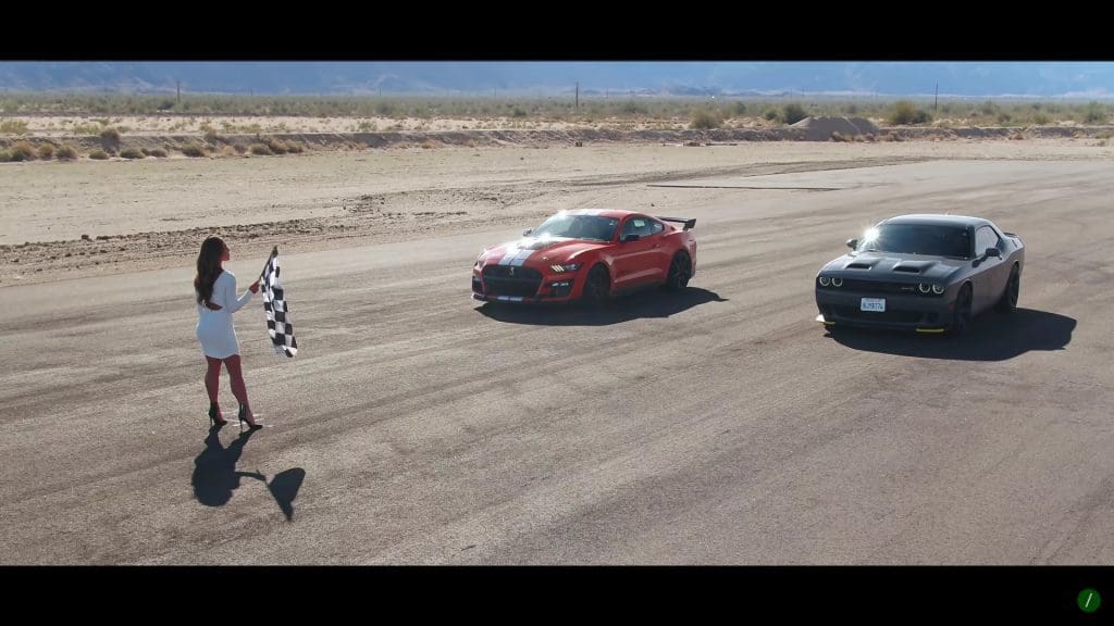 2020 Ford Mustang Shelby GT500 vs. 2019 Dodge Challenger SRT Hellcat ...