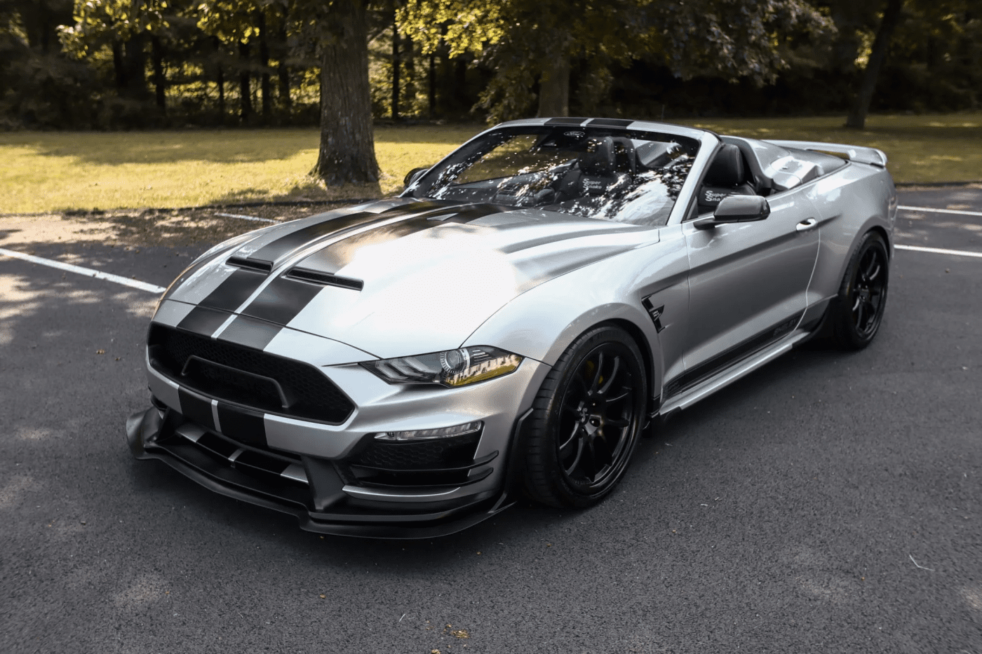 Limited Edition 2021 Ford Shelby Mustang Super Snake Speedster Up For ...
