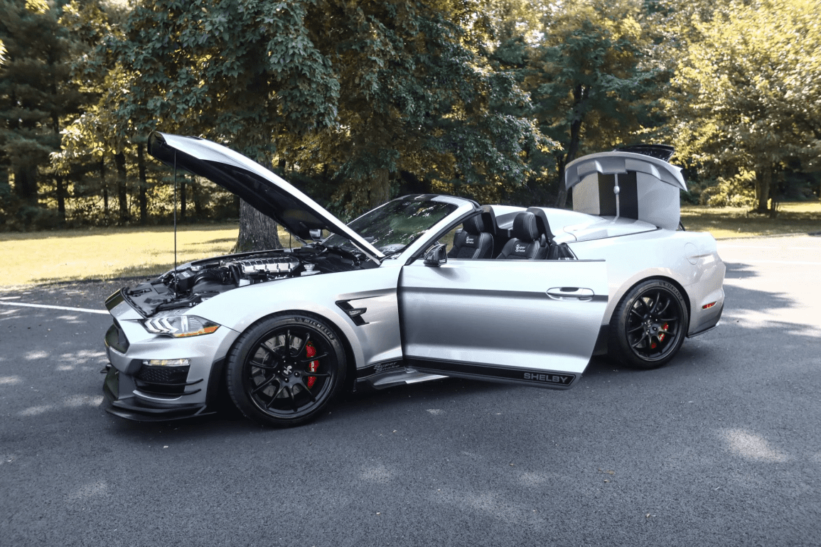 Limited Edition 2021 Ford Shelby Mustang Super Snake Speedster Up For ...