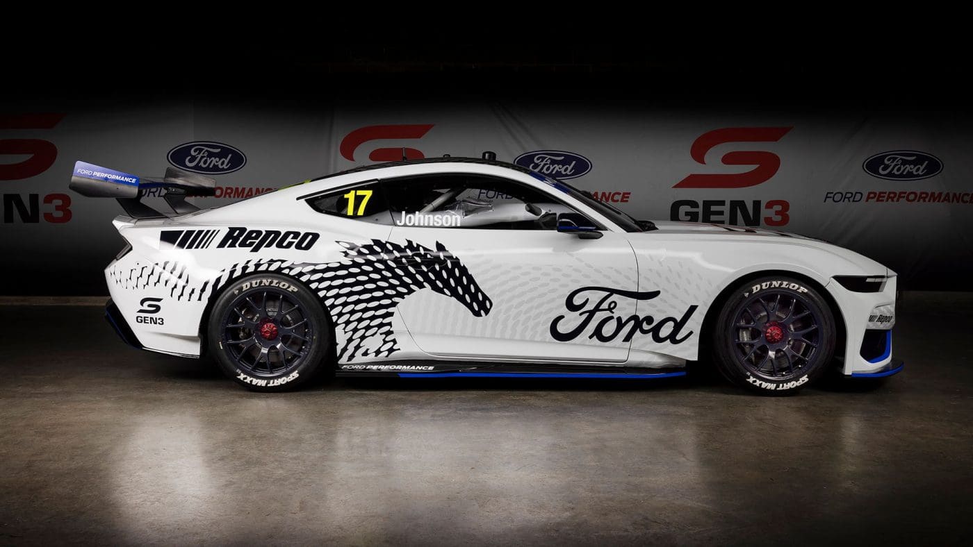 All-New Ford Mustang GT Supercars Race Car - Mustang Specs