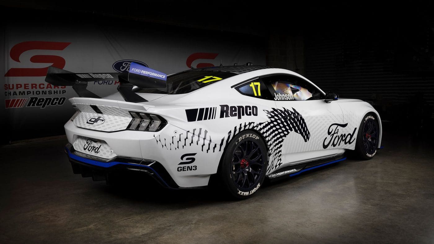 All-New Ford Mustang GT Supercars Race Car - Mustang Specs