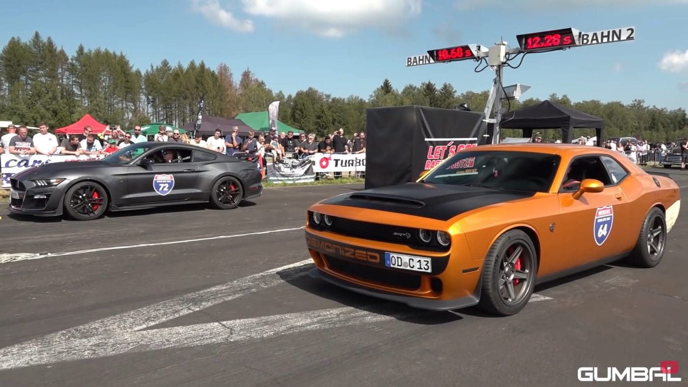Drag Race: Ford Mustang Shelby GT500 vs Dodge SRT Demon - Mustang Specs