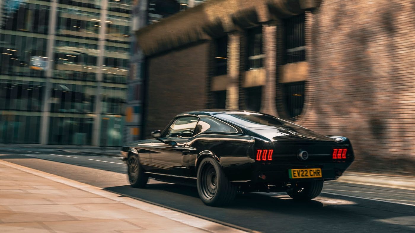 The Charge Cars 67 Mustang EV in Los Angeles - Mustang Specs