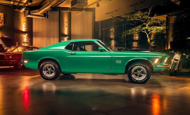 FOR SALE: Grabber Green 1970 Ford Mustang Boss 429 - Mustang Specs