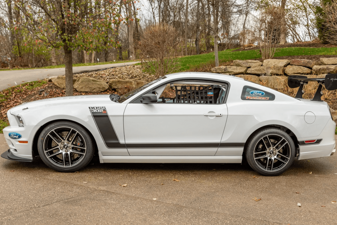 FOR SALE: 2014 Ford Mustang Boss 302S Race Car With Only 9 Miles ...