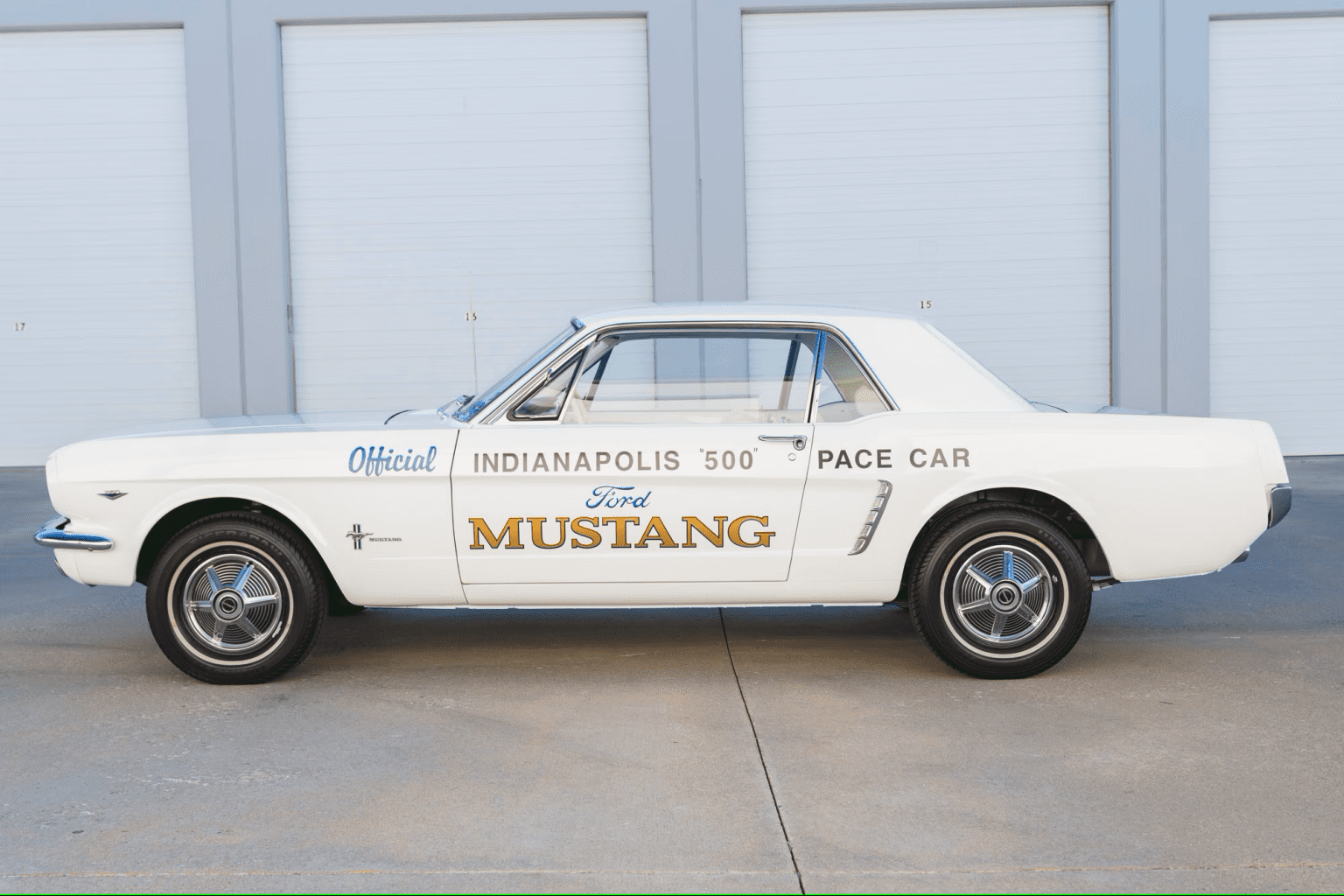 Mustang Of The Day: 1964.5 Ford Mustang Indy 500 Pace Car Replica ...