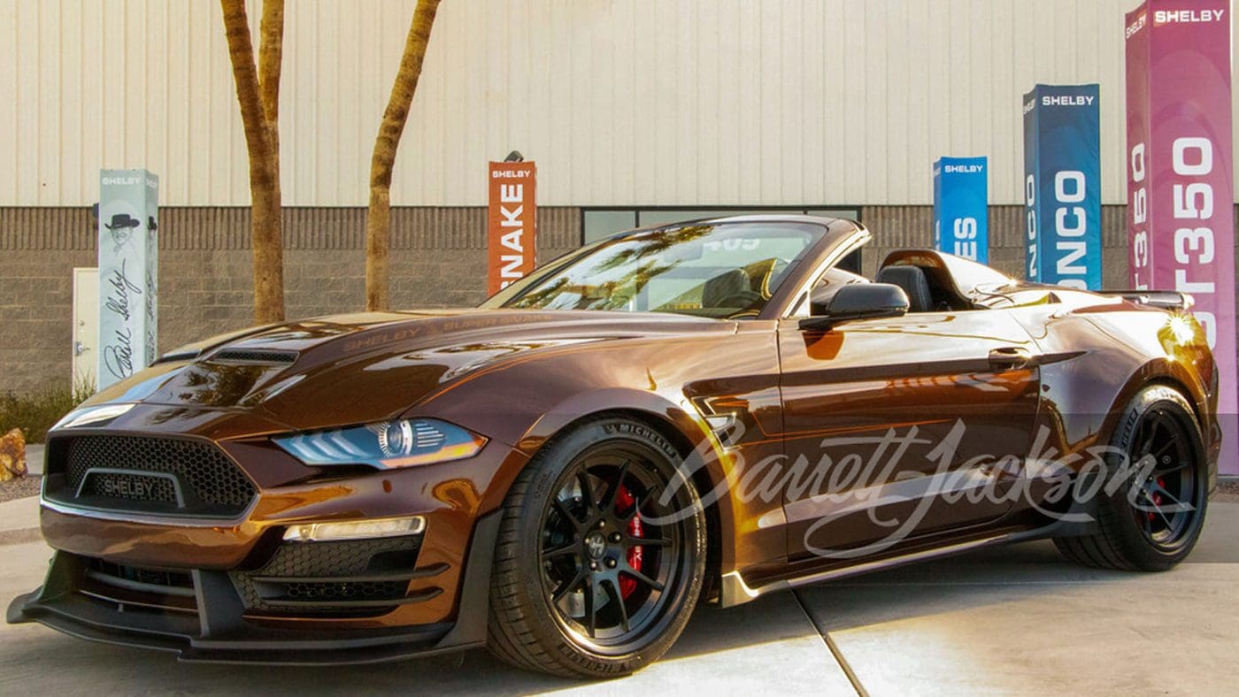 One-off Shelby Super Snake Speedster sells for $350,000 - Mustang Specs