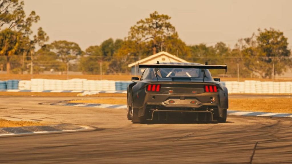 Ford Mustang GT3 official track testing - Mustang Specs