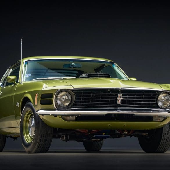 1970 Mustang Color Information