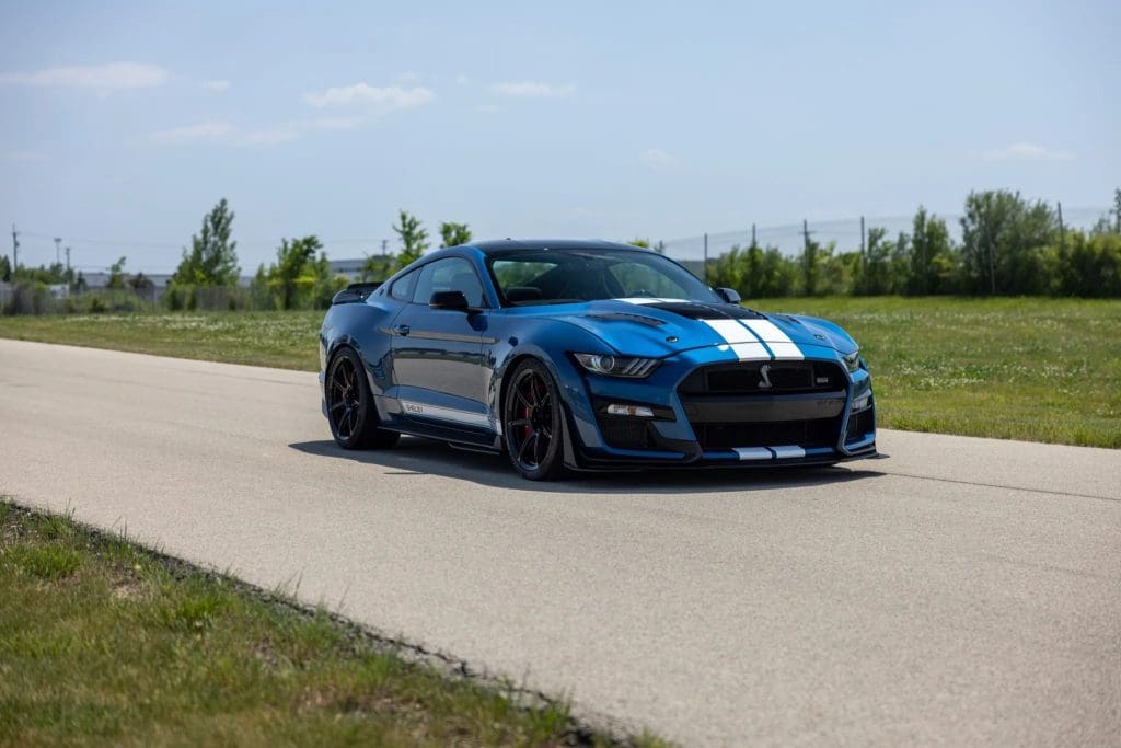 Silver Blue 1965 Ford Mustang