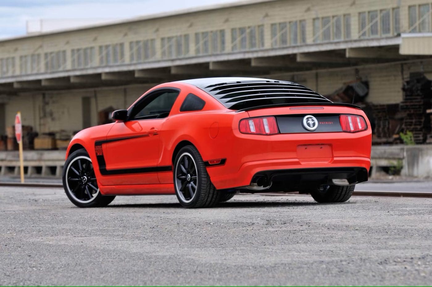 Mustang Of The Day: 2012 Ford Mustang Boss 302 Patriot Edition ...