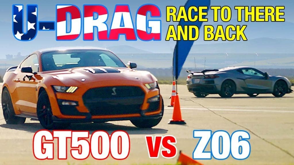 Ford Mustang Shelby GT500 Takes On The C8 Chevrolet Corvette Z06 In ...