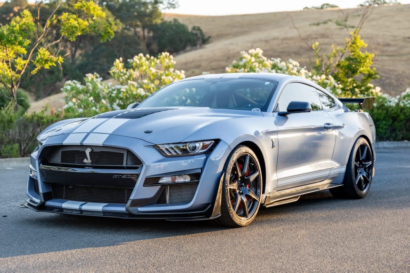Atlas Blue 2022 Ford Mustang