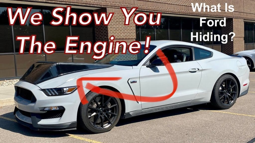 Checkout What This Ford Mustang Prototype Is Hiding Underneath The hood ...