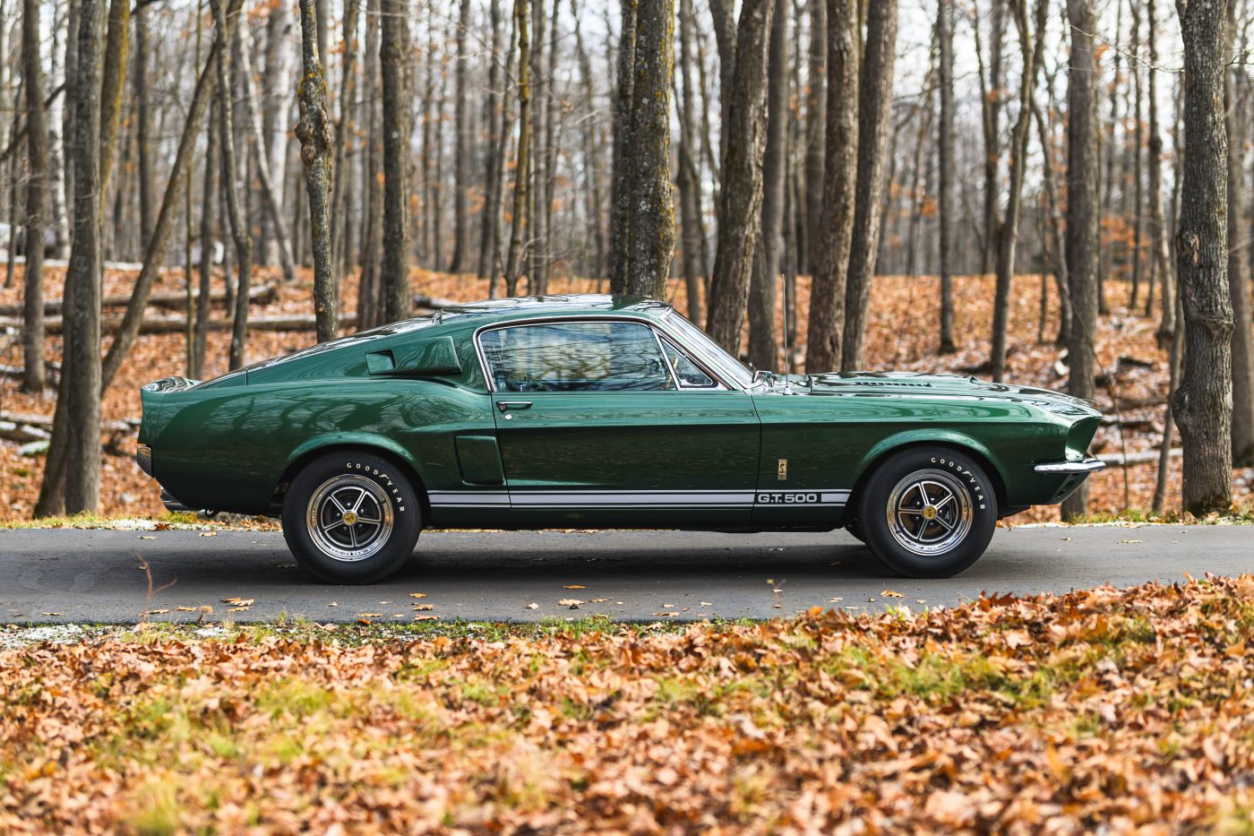 A Dark Moss Green 1967 Shelby GT500 Is Heading For Auction - Mustang Specs