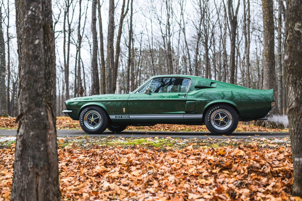 A Dark Moss Green 1967 Shelby GT500 Is Heading For Auction - Mustang Specs