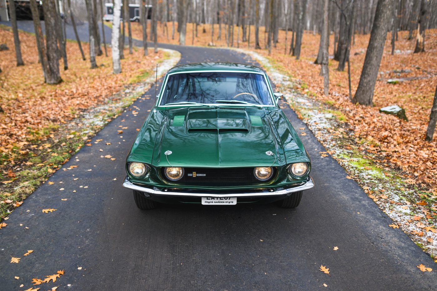 A Dark Moss Green 1967 Shelby GT500 Is Heading For Auction - Mustang Specs