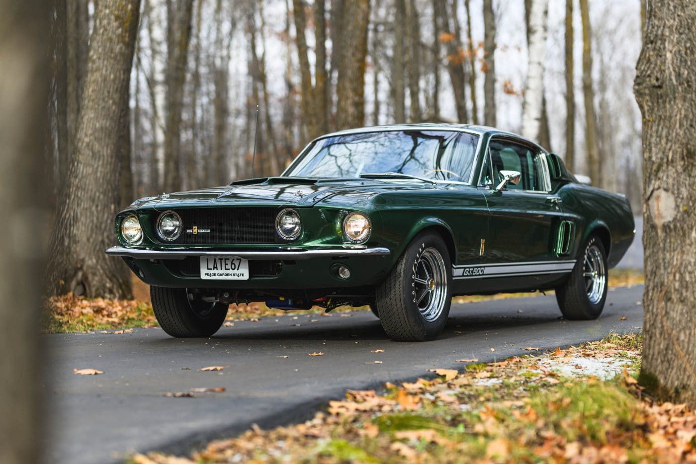 A Dark Moss Green 1967 Shelby GT500 Is Heading For Auction - Mustang Specs