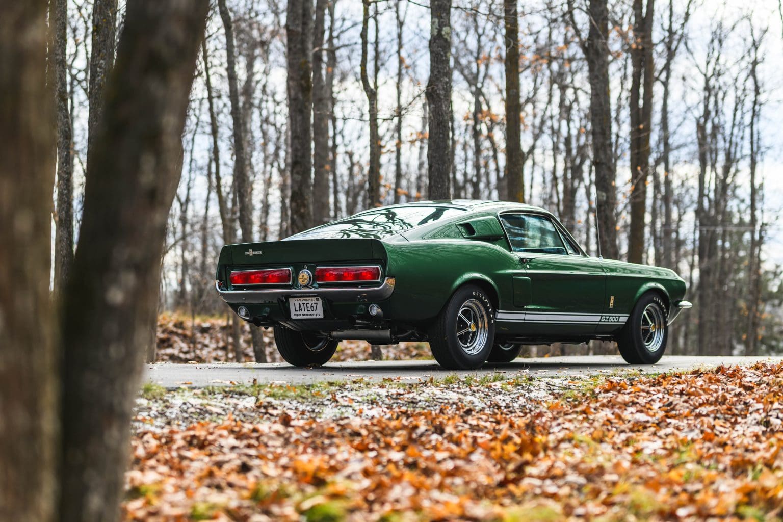 A Dark Moss Green 1967 Shelby GT500 Is Heading For Auction - Mustang Specs