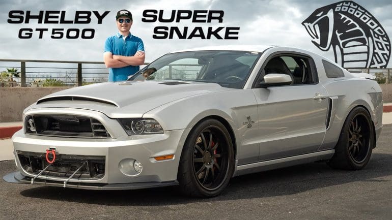 A YouTuber Shows His Love For The 2014 Shelby GT500 Super Snake ...